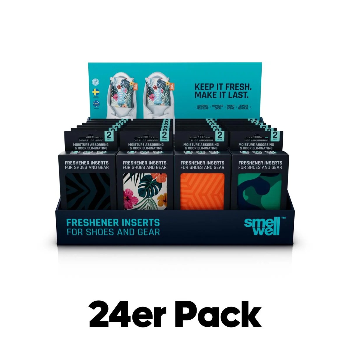 SmellWell Active Prepack incl. Display / 4 Designs | SmellWell | Marken ...